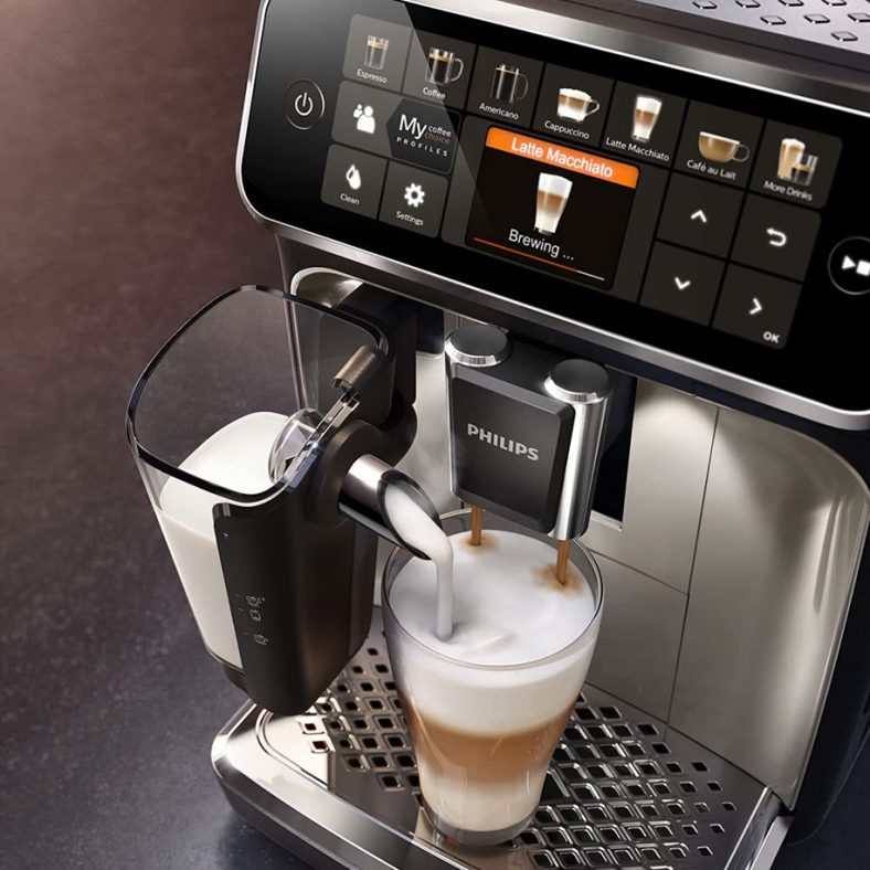Кафеавтомат PHILIPS 5400 SERIES EP5447/90 LatteGo - www.tarsq.eu